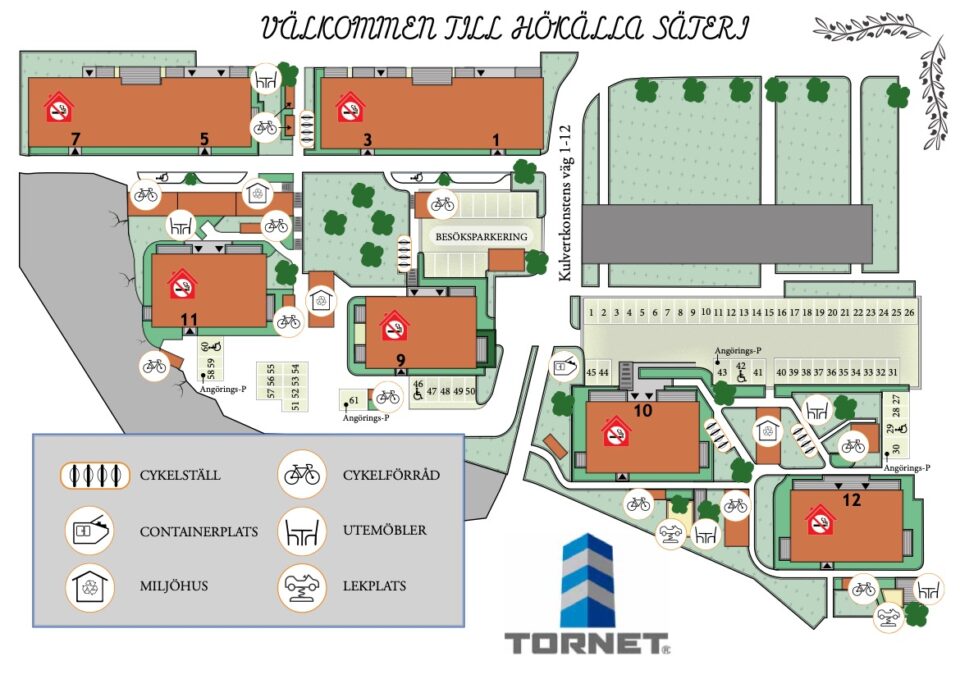 Områdeskarta – Tornet Bostadsproduktion AB | Tornet